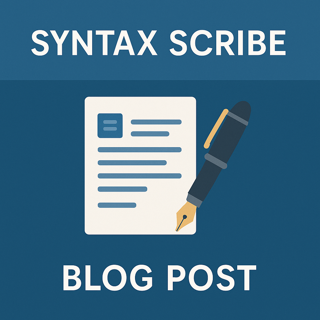 Installation Guide | Syntax Scribe - JavaScript Documentation Tool | Generate Docs from Code